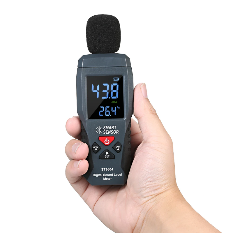 DrPhone EchoMetric SoundMonitor - Decibel Meter - 30-130 Db – LCD ...