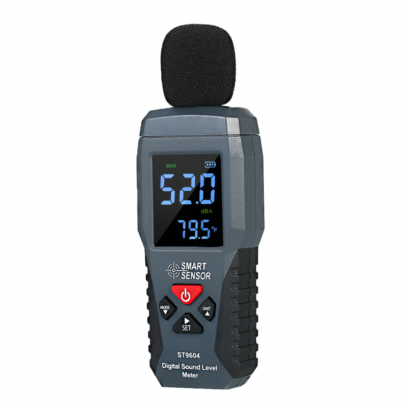 DrPhone EchoMetric SoundMonitor - Decibel Meter - 30-130 Db – LCD ...