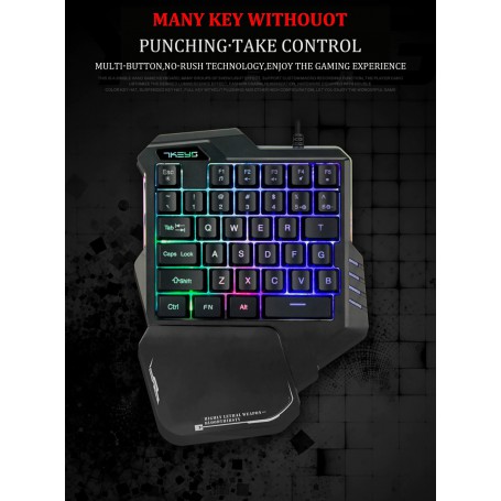 Elementkey MECHA3 One Hand Gaming Keyboard – Mini Keyboard ...