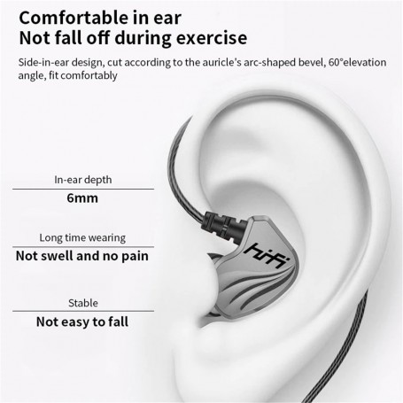 DrPhone Hi15 USB C In-Ear Oordoppen met ingebouwde DAC - BASS ...