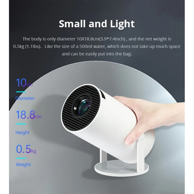 Elementkey PowerBeam - Handheld Beamer - Android 11 - 720P - Stil - 120 ...